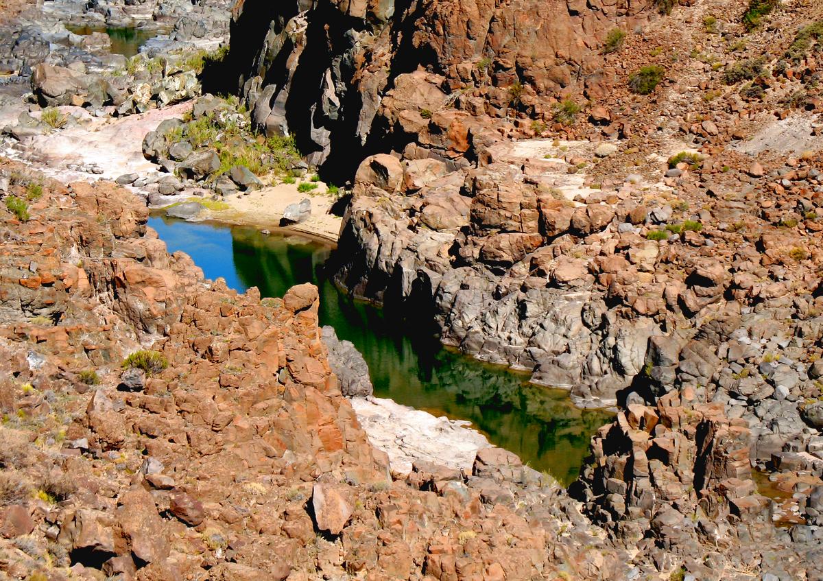 El Saltillo, arte de un río